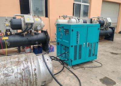 China Ac Recovery Recycle Recharge Machine With 10HP Oil Less Stainless Steel Compressor for sale