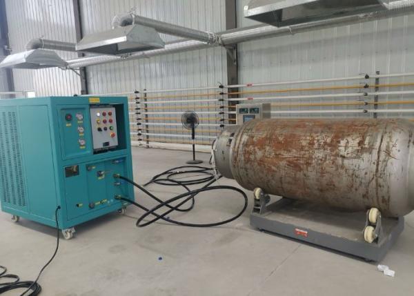 Quality Ac Recovery Recycle Recharge Machine With 10HP Oil Less Stainless Steel for sale