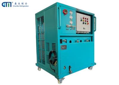 China 10HP Oil Less Refrigerant R134a Recovery Machine For Nuclear Power Plant for sale