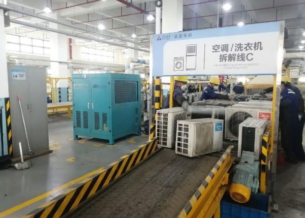 Quality Automatic Refrigerant Recovery Machine 380V For Old Air Conditioner / Refrigerat for sale