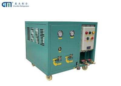 China Automated Refrigerant Recovery Recharge Machine 380V For Low Pressure Refrigerant for sale