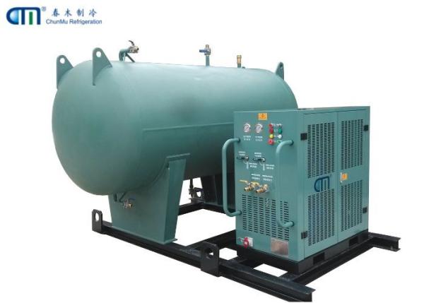Quality R32 R1234ze R134a R410A 10HP Refrigerant Recovery Machine With 3000L Storage for sale