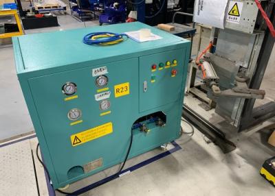 China Oil Free Lubrication Compressor Refrigerant Recovery Station 15kg/H Vapor Recovery Rate for sale