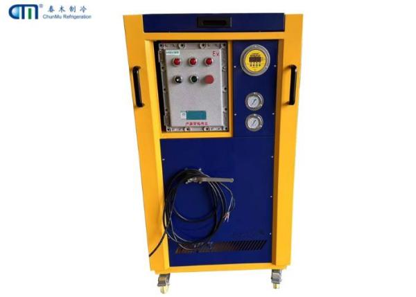 Quality 380V 50Hz Flammable R32 R290 Refrigerant Ac Gas Recovery Machine for sale