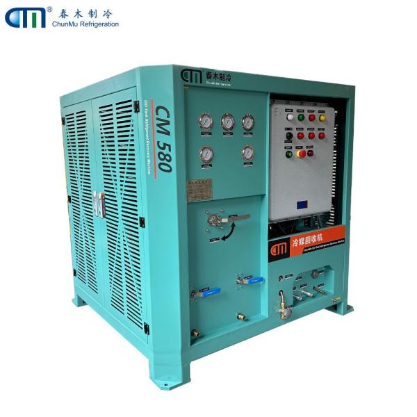 Quality 380V/50HZ Oil Less Refrigerant Recovery Unit For R290 R32 R410A R134a R22 for sale