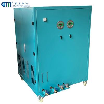 China 15-30HP Ac Refrigerant Recovery Machine With 80-200 Units/Hour Recovery Rate for sale