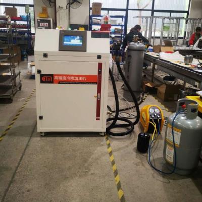 China Automotive Ac Recharge Machine Refrigerant Gas Charging Machine For Efficient Ggas Filling for sale