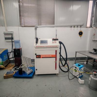 China 380V 50Hz Ac Gas Filling Equipment To R600a R290 R32 Refrigerant Charging for sale