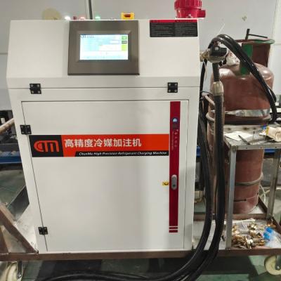 China Automatic Refrigerant Charging Station with Touch Screen Control for sale