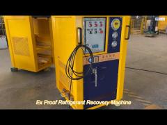 high efficiency 4hp oil less refrigerant recovery machine explosion proof 380v 50hz