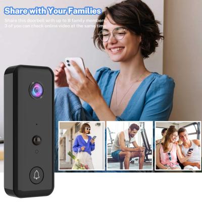 China H9 Doorbell Smart Home Dingdong 720P Smart Security Devices Smart Phone Wireless Wifi Door Bell Camera Ring Smart Video for sale