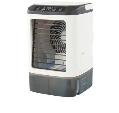 China 7 Colors Led Light Air Cooler With Spray Mist Function For Hotel Room Cooling Solution for sale