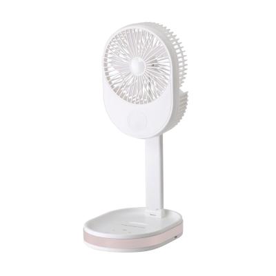 China Logo Customized Small Portable Folding Fan for Outdoor Home Office Desktop Charging for sale