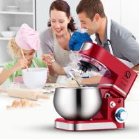 China Multifunctional 5L Kitchen Stand Mixer with 6-Speed Setting and Variable Speed Function for sale