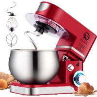 China Multifunctional 5L Kitchen Stand Mixer with 6-Speed Setting and Variable Speed Function for sale