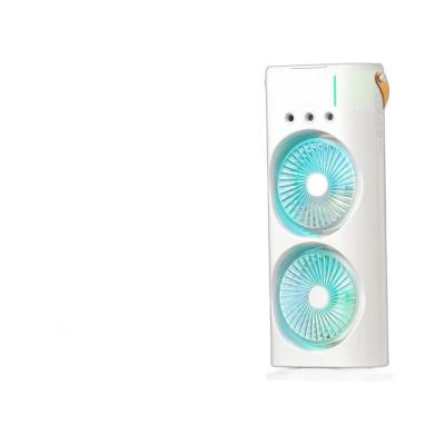 China Household White Dual Fan Air Cooler with Remote Control and Cooling Function for sale