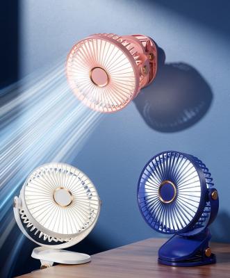 China 175*112*210MM Personal Clip Fan High Wind Speed and USB Rechargeable for Dormitory for sale