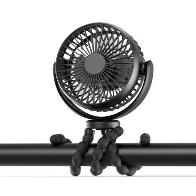 China Handheld Mini Personal Fan Versatile USB Rechargeable Baby Stroller Fan for Household for sale