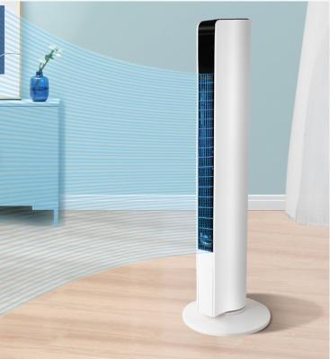 China Adjustable Timer Remote Control Tower Pedestal Fans for Personalized Comfort for sale