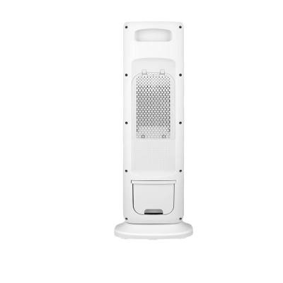 China Silk Screen Printing Pattern Dual-purpose Air Conditioning Fan with 3-second Heating for sale