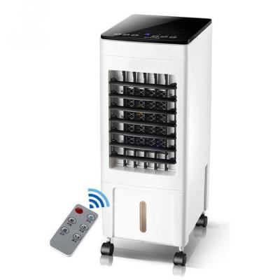 China Water Air Cooler 8L Large Capacity Air Conditioning Fan with Touch and Remote Control for sale