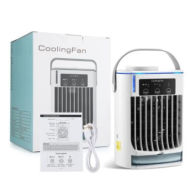 Cina Mini condizionatore d'aria portatile pieghevole con umidificatore a spruzzo e ventola di raffreddamento ad acqua USB in vendita