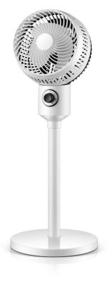 China Summer Air Circulation Short Pedestal Standing Dc Fan with Three Wind Speed Power 35W for sale