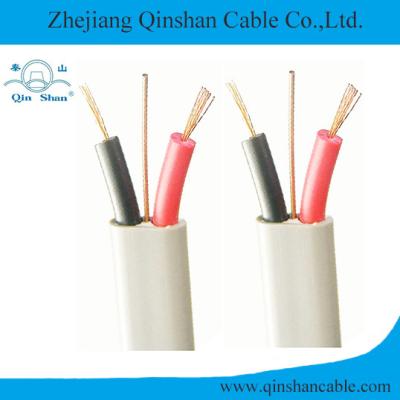 China 2C+E Copper Core PVC Insulated and Sheathed Flexible Flat Electric Cable for sale
