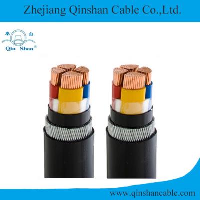 China 4 Core,Cu Conductor,PVC Insulated(all color),Steel Wire Armored,PVC Sheathed(black),Electric Cable,0.6/1.0kV low voltage for sale