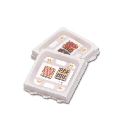 China 1W 3030 Dual Channel SMD LED Red 660-665nm IR 850-855nm Independent Circuit Flat Lens LED for sale