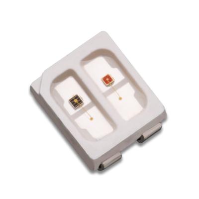 China 3528 Dual Chip Red IR SMD LED 620-625nm 850-860nm For Beauty Phototherapy Equipment for sale