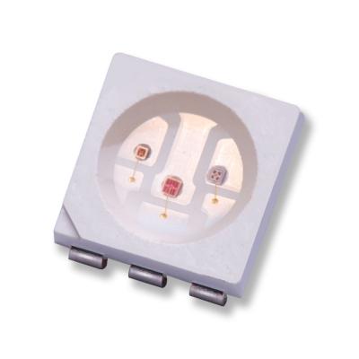 China Compact 5050 3-in-1 LED chip with 620nm red + 825/1067nm infrared. 6-pin independent control, ideal for deep tissue therapy and portable devices. for sale