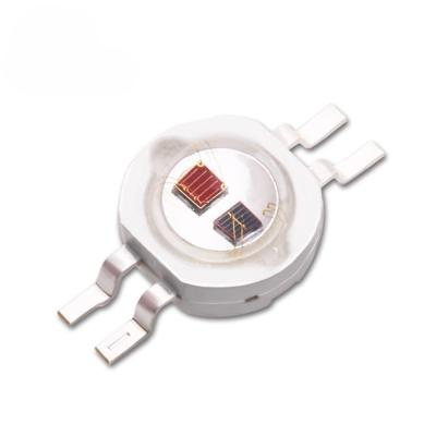 China Newly launched Lumileds-style dual color LED with 6W total power. 660nm red + 850nm infrared, 140° wide beam, ideal for medical therapy lamps and phototherapy devices. for sale