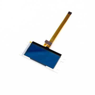 China 128x64 White On Blue STN LCD Display Industrial ST7567A Transmissive LCD Module for sale
