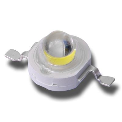 China 3W High Power Cool White LED Beads 6000-7000K LED Chip 60 Degree Narrow Beam LED for sale