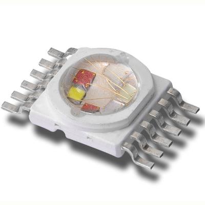 China 18W 6 In 1 LED Bead 12 Pin Multi Color High Power White LED For Stage Light Landscape Lighting for sale