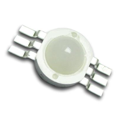 China 3W 3 In 1 High Power White LED 6 Pin Multi Color LED Chip For Stage Light Landscape Lighting for sale