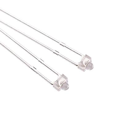 China 1.8mm Mini Butterfly Long Pin LED Diode - Multi-Color High Brightness Through-Hole LED Indicator Lamp Beads for sale