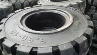 China ISO CCC Solid Resilient Skid Steer Forklift Tyre Replacement 6.50-10 for sale