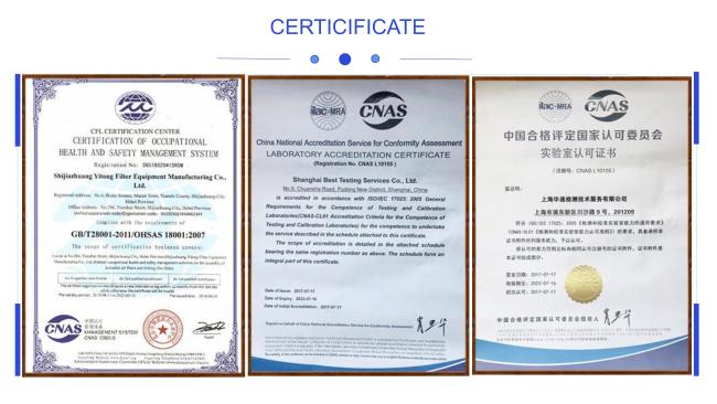 pleated filter cartridge for liquid Filtration