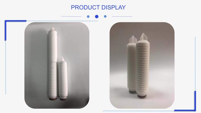 pleated filter cartridge for liquid Filtration
