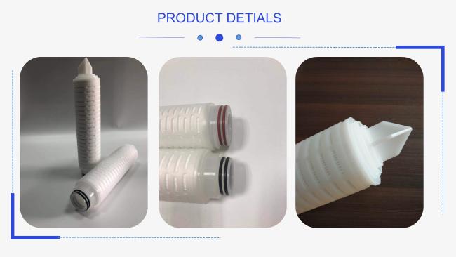 pleated filter cartridge for liquid Filtration