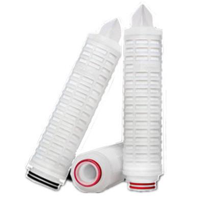 Quality High efficiency 0.22um Hydrophilic PES membrane Pleated filter cartridge Code 7 for sale