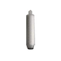 Quality High purity PES pleated filter cartridge 0.2 micron 20inch with DOE connection for sale
