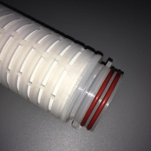 Quality Replacement Filter Cartridge Double Layered PES Membrane Pleated 0.2 micron for sale