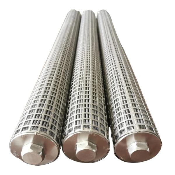 Quality Food & Beverage Factory Metal filter stainless steel mesh pleated filter for sale