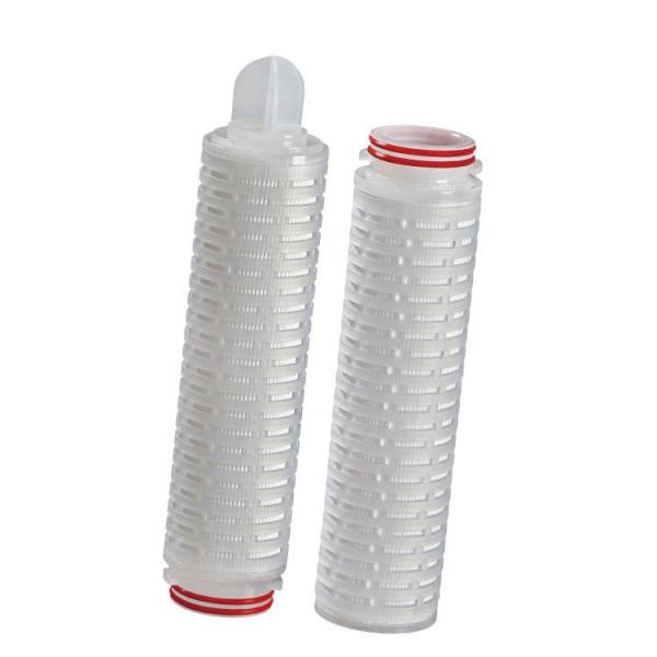 Quality 5/10/20/30/40" PP/PES/PTFE Pleated Filter Cartridges Pleated Filter Cartridges for sale