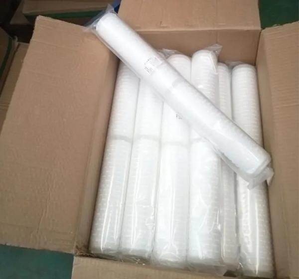 Quality 5/10/20/30/40" PP/PES/PTFE Pleated Filter Cartridges Pleated Filter Cartridges for sale
