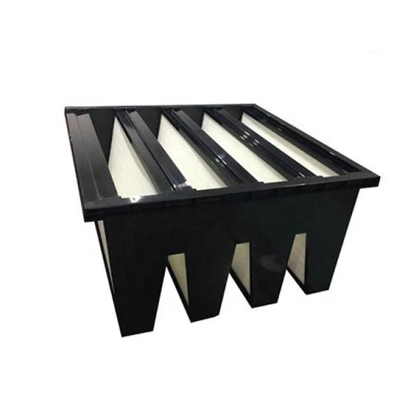 Quality HEPA Pleated Air Filter Combined High Efficiency Filter W-type Large Air Volume for sale