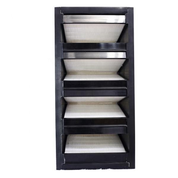 Quality H13 H14 U15 U16 Efficiency V - cell Plastic Frame Hepa Air Filter for sale